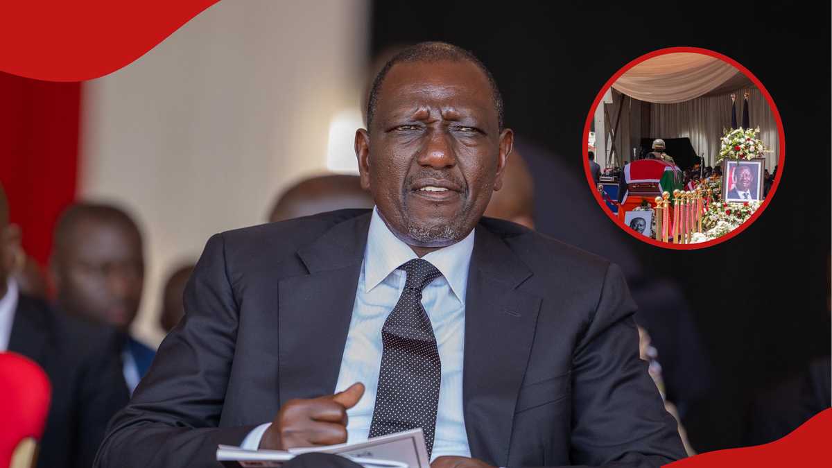 William Ruto describes Raila Odinga as 'people's president' as he ...