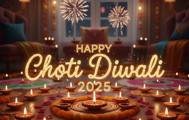 Happy Choti Diwali 2025: Top Wishes, Images, Messages, Greetings ...