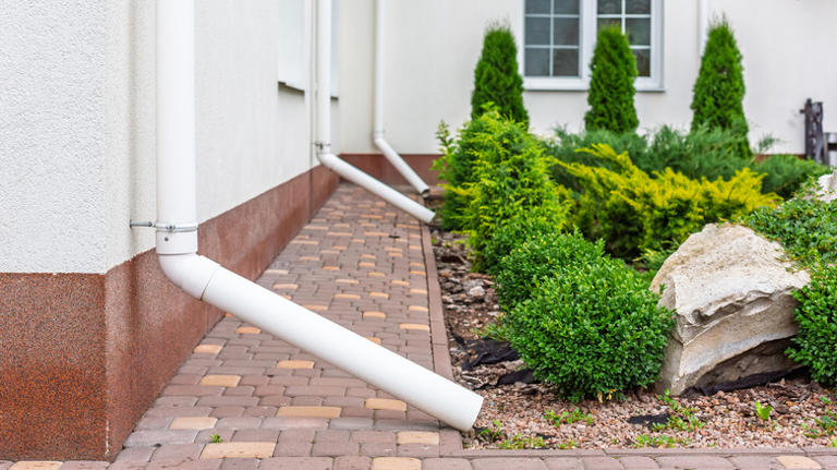 Say Goodbye To The Eyesore Of Downspouts With One Sleek DIY Solution