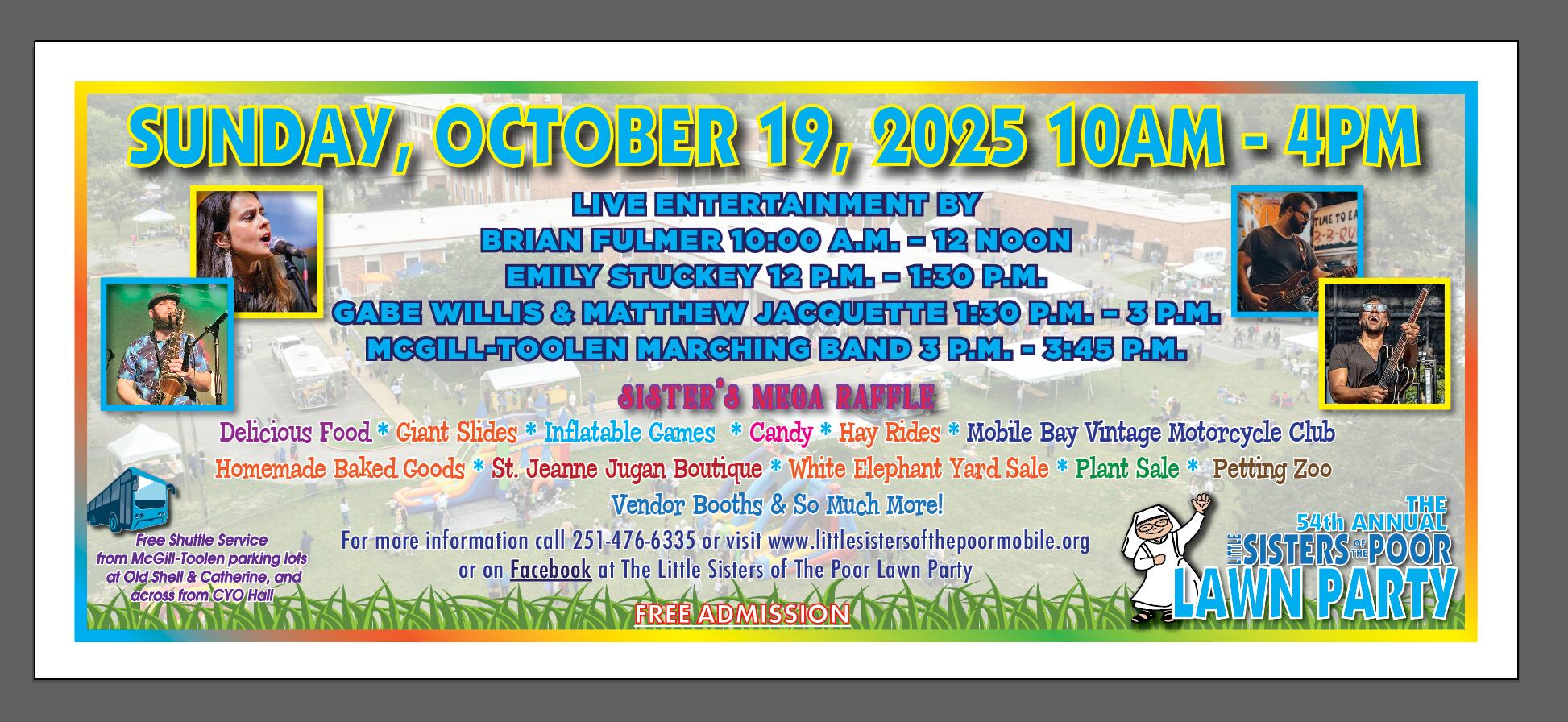 Happening Sunday: Little Sisters of the Poor Lawn Party