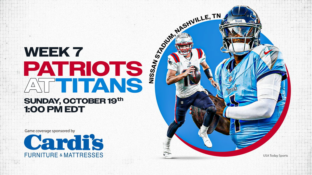 Patriots vs. Titans: Live updates, score, highlights from Week 7 game