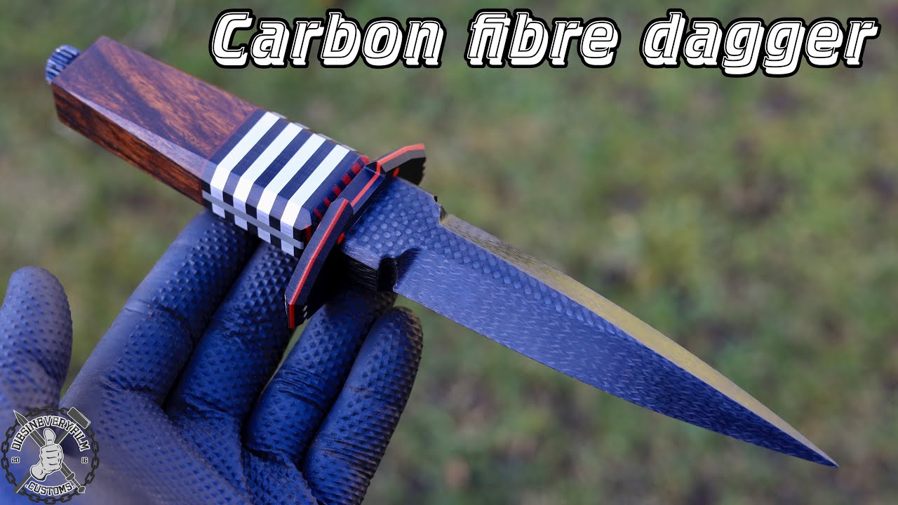 Making a carbon fiber dagger - ultralight dagger