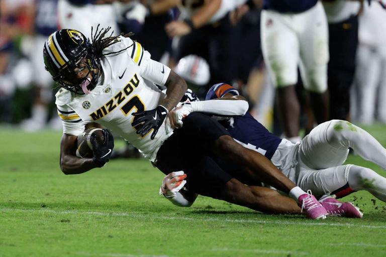 Missouri vs. Vanderbilt football game time, TV channel announced