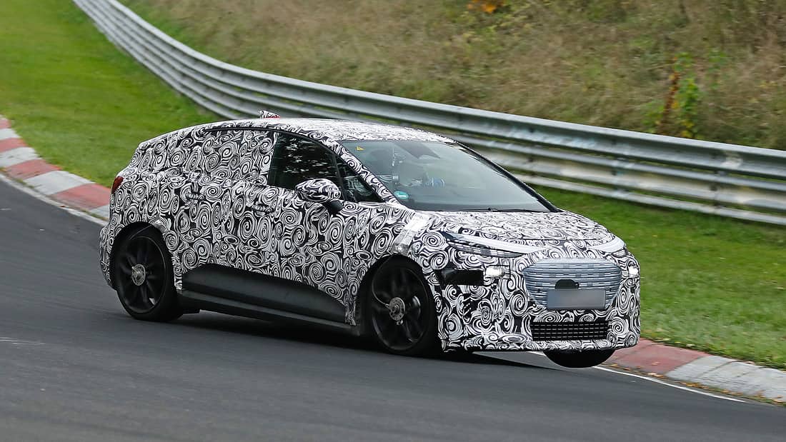 Audi A2 E-Tron als Erlkönig: Das wird Audis neuer Einstiegsstromer