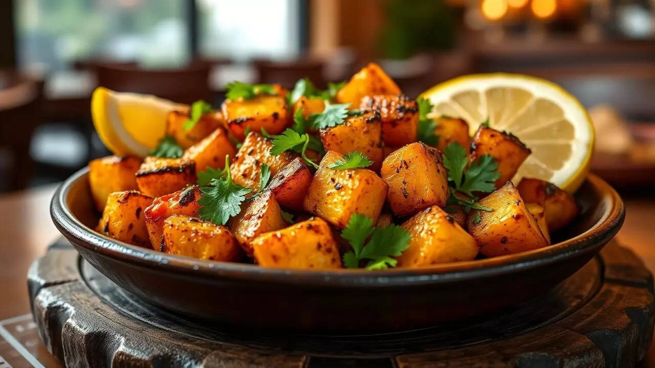 How To Prepare Smoky Tandoori Aloo For Starters