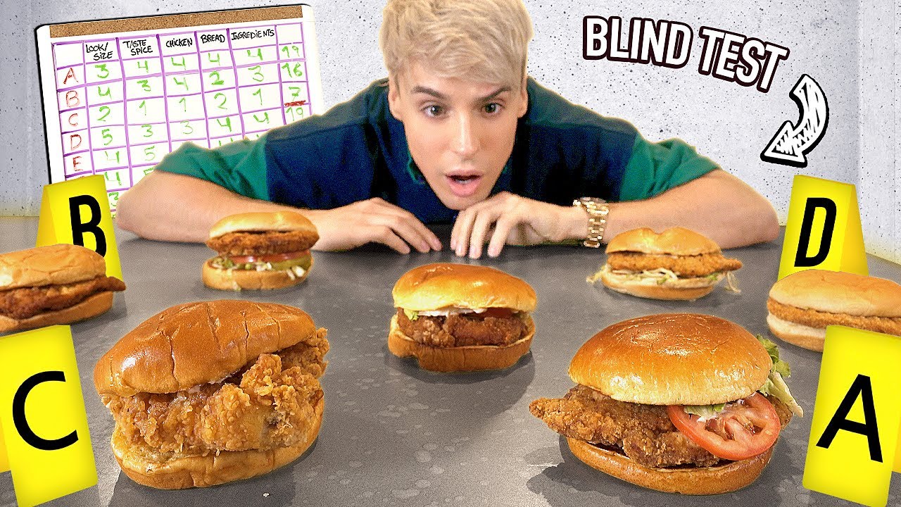 Popeyes vs All Chicken Sandwiches in America Tested