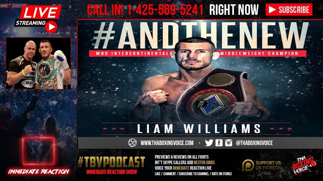 ☎️ Immediate reaction: Liam Williams 🛑 stops Fox, makes statement 🔥 ...