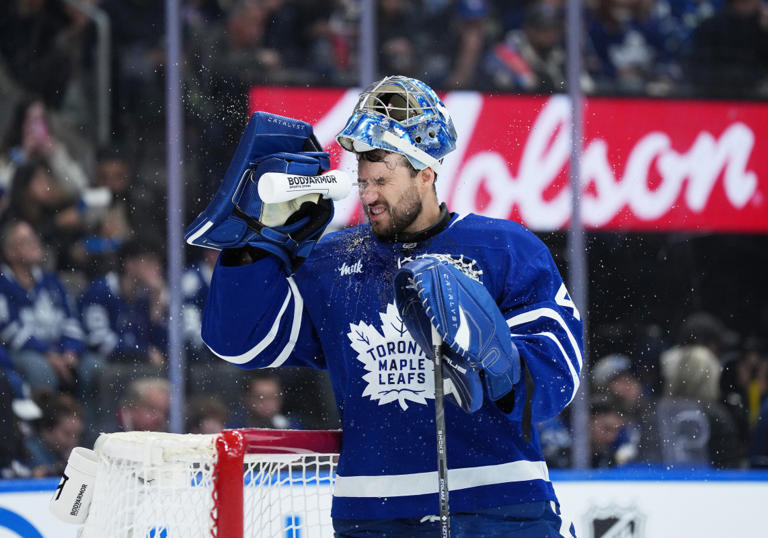 Maple Leafs coach shares Anthony Stolarz injury update amid trade ...