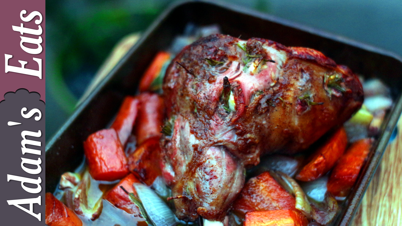 Roast Leg of Lamb with Anchovies, Garlic & Rosemary – Perfect Sunday Roast