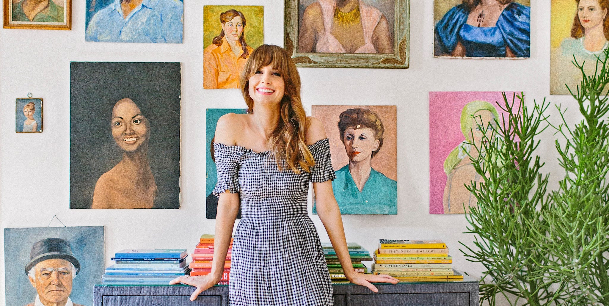 Magnolia Network’s Newest Star Has the Most Charming Vintage Art Collection