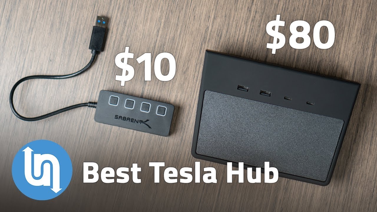 Best Tesla Model 3 USB hub - Jeda USB hub review