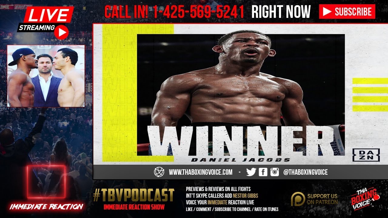 ☎️Pandemonium After Daniel Jacobs Makes Julio Cesar Chavez Jr., Quits ...