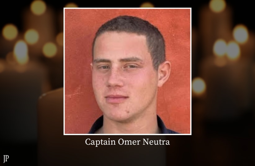 Who was Captain Omer Neutra, the young American hero laid to rest?