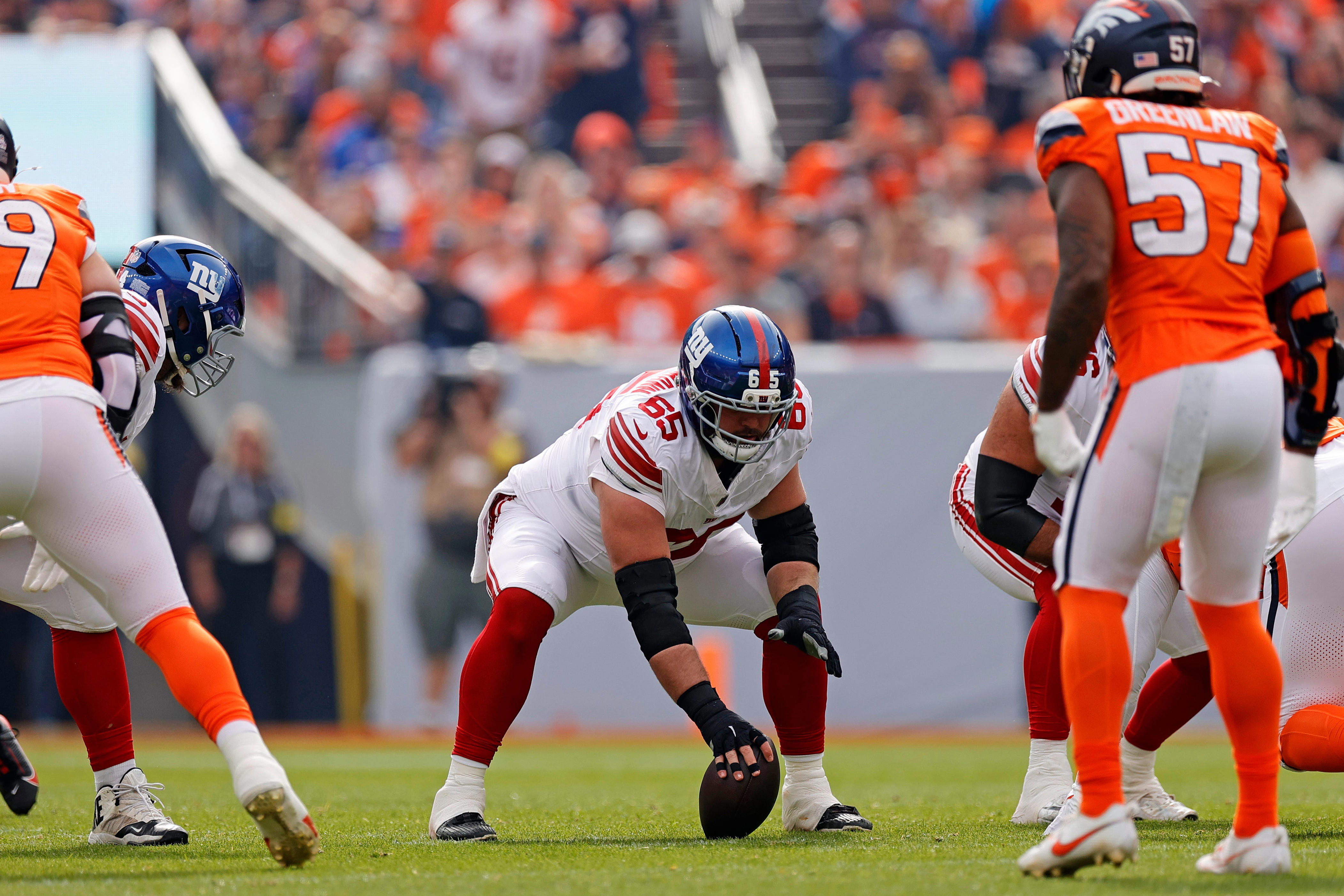 New York Giants release veteran OL James Hudson