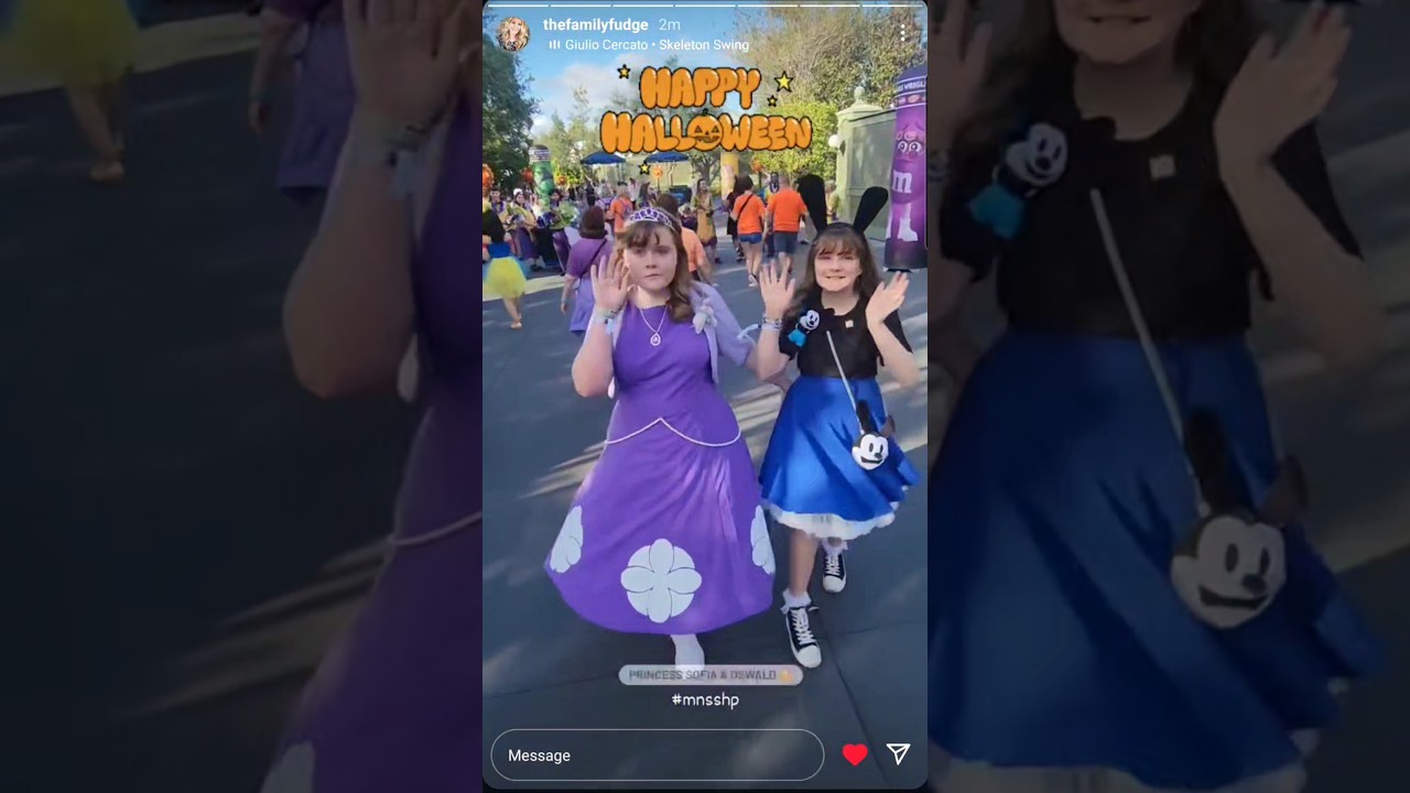 Spooky fun at Mickey's Not-So-Scary Halloween Party! 🎃👻 #DisneyMagic # ...