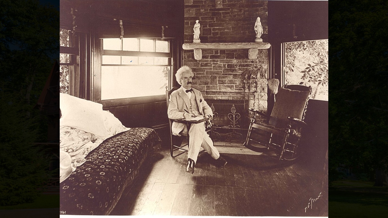 Why Mark Twain banned his own family from the third floor of his ...