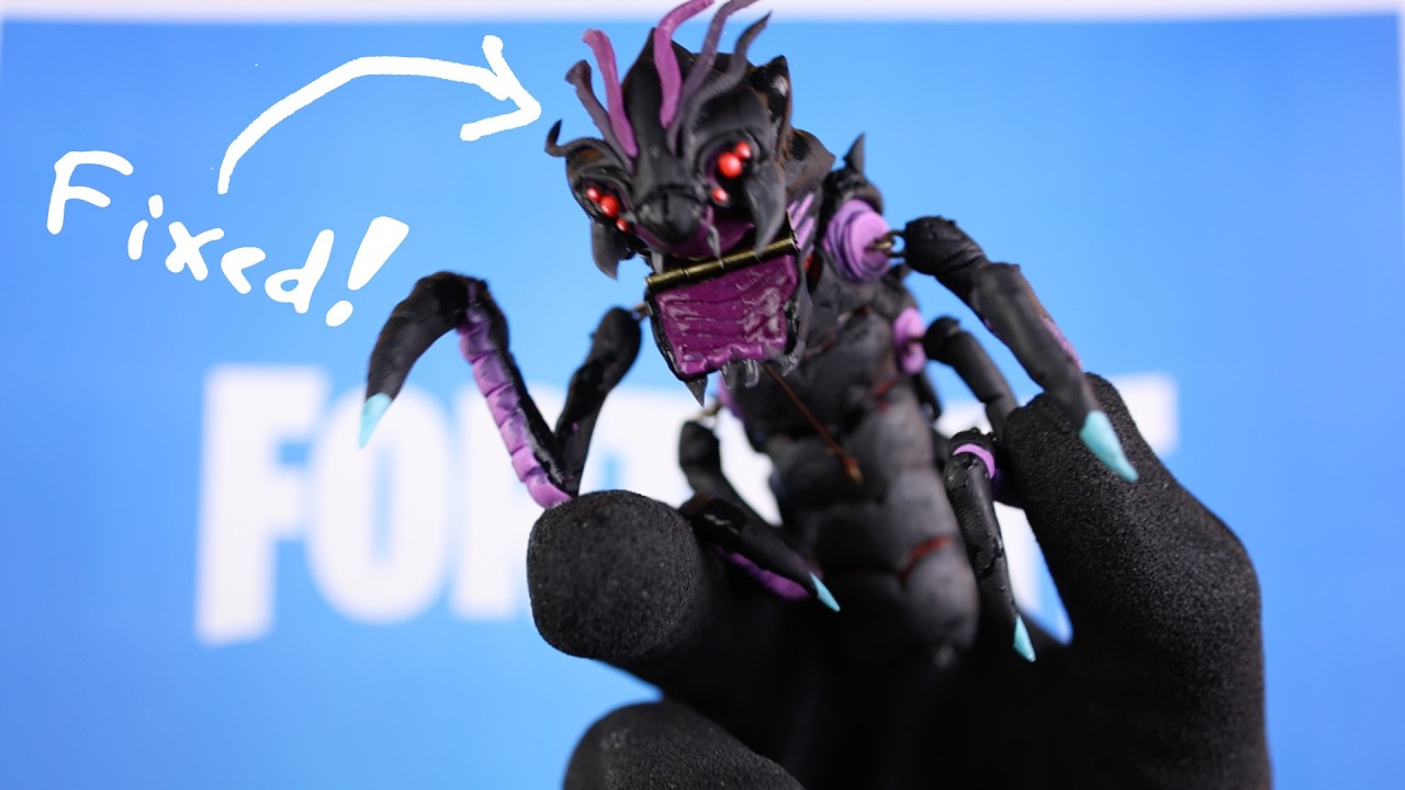 I built a clay bug queen in Fortnite!🐞
