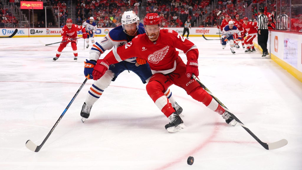 Detroit Red Wings defeat Edmonton Oilers 4-2; Larkin and Finne each ...