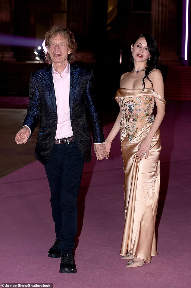 Mick Jagger and fiancée Melanie Hamrick reunite with rocker's exes ...
