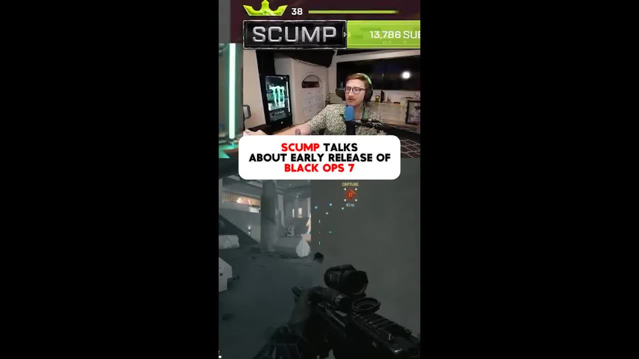 Scump talks about an early release of Black Ops 7 #gaming #scump # ...