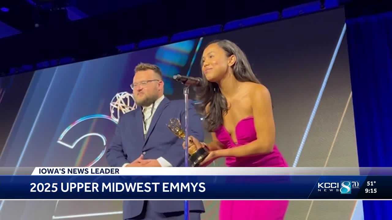 KCCI team celebrates regional Emmy wins and Gold Circle induction