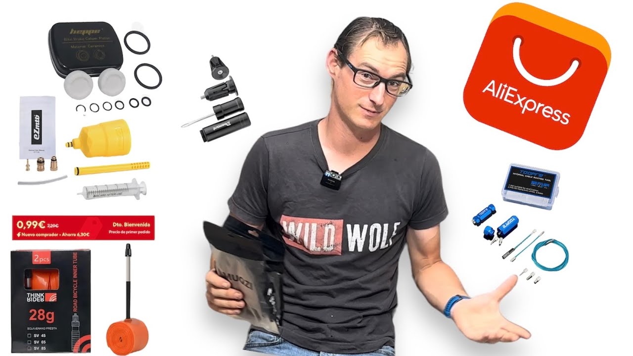 Compré piezas de bicicleta baratas en AliExpress… ¿Son buenas?