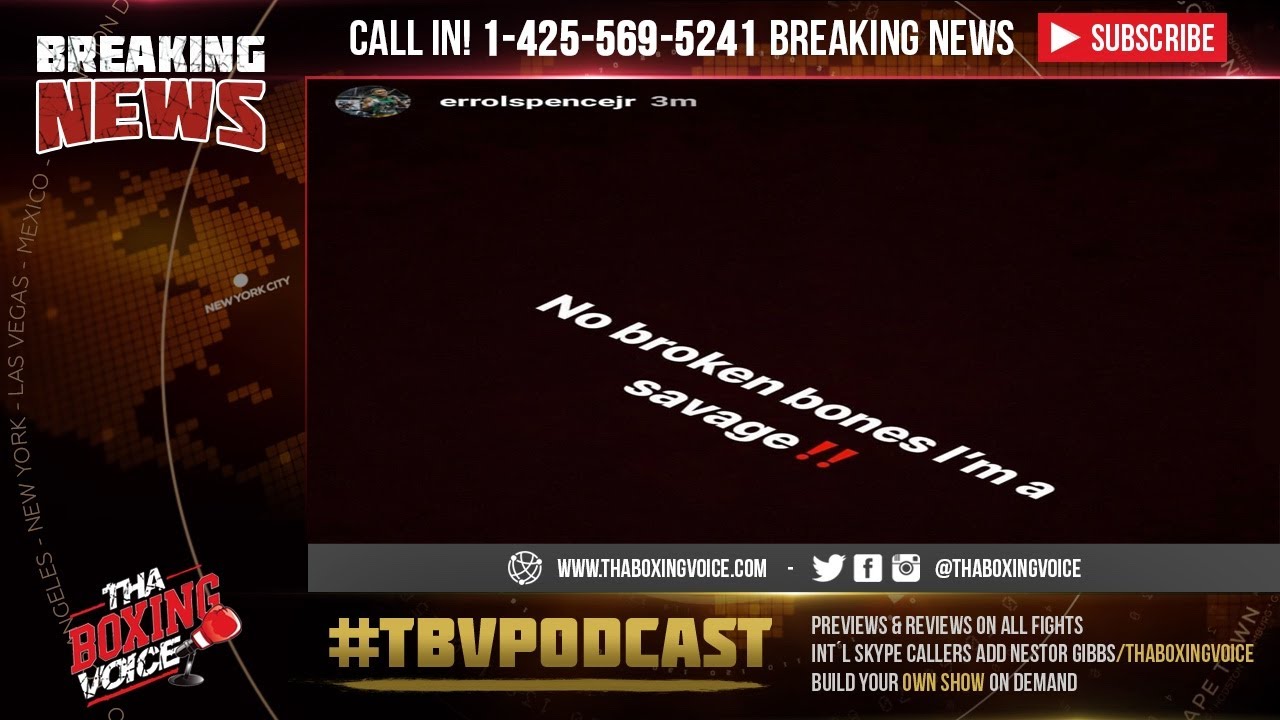 ☎️Errol Spence Jr’s miraculous🙏🏽 recovery no broken bones 🦴 I’m a savage🔥