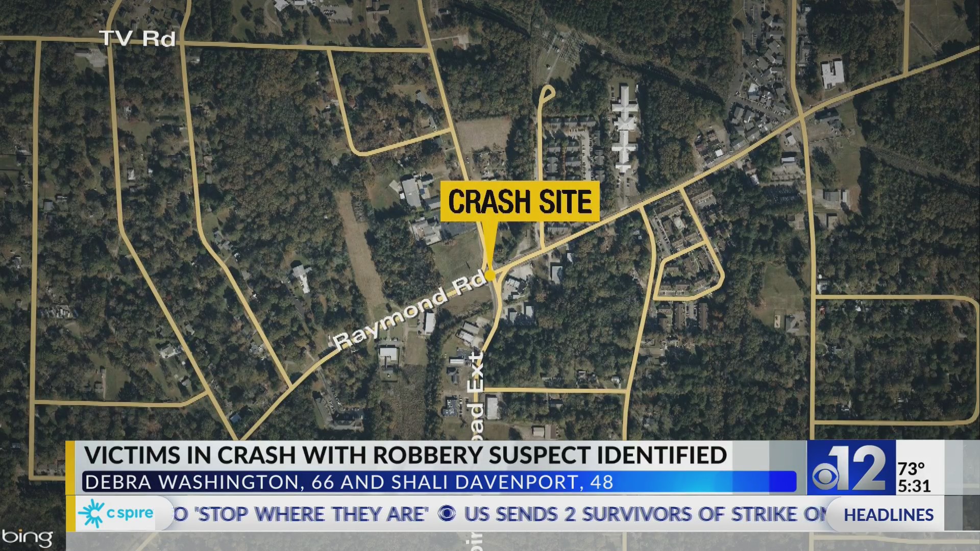 Two killed in crash on Raymond Road