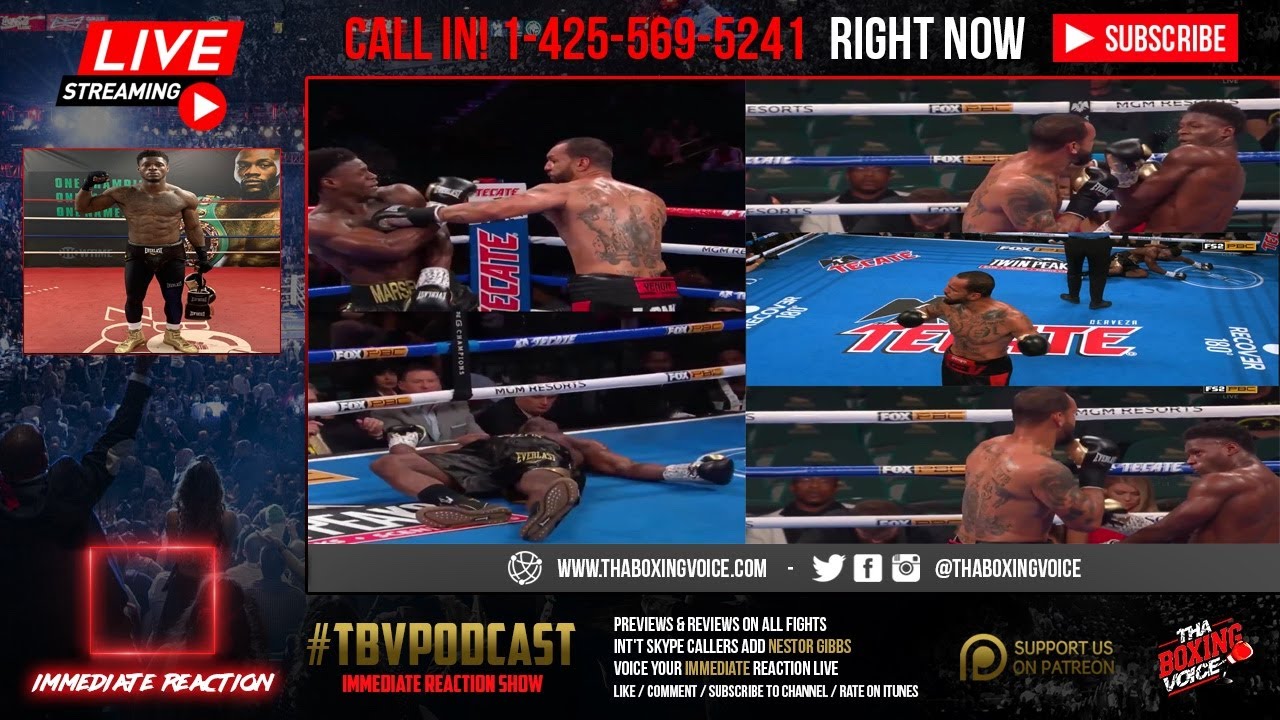 ☎️ Immediate reaction Deontay Wilder’s brother Marsellos Wilder ...