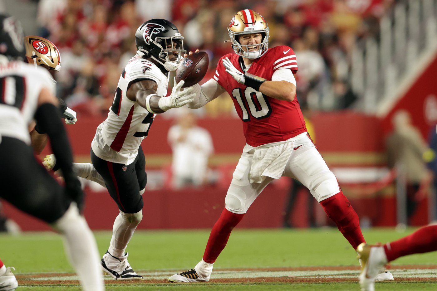 49ers' Brock Purdy remains limited by toe injury, could miss fourth ...