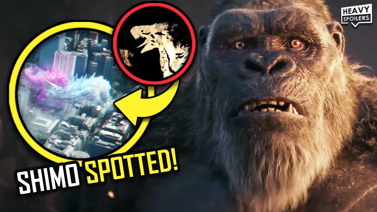 Godzilla x Kong trailer breakdown | Easter eggs, plot detail, Shimo ...