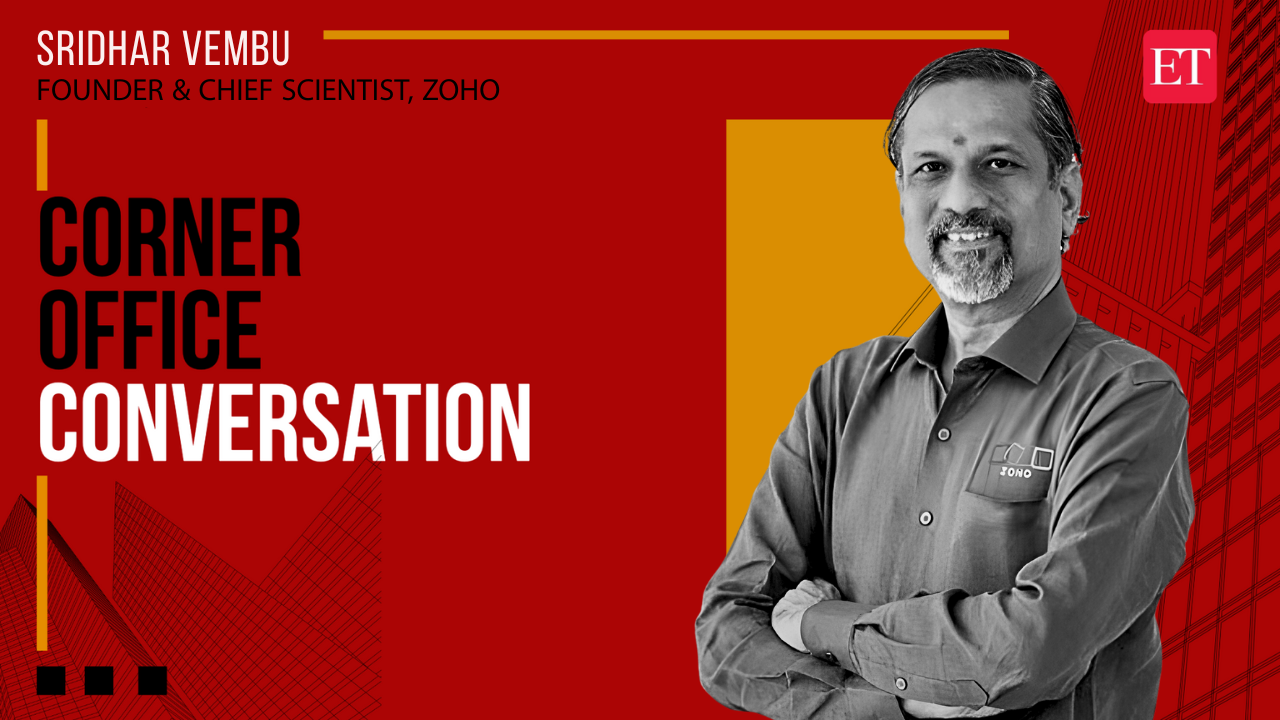 Corner Office Conversation with Sridhar Vembu: Humble beginnings in ...