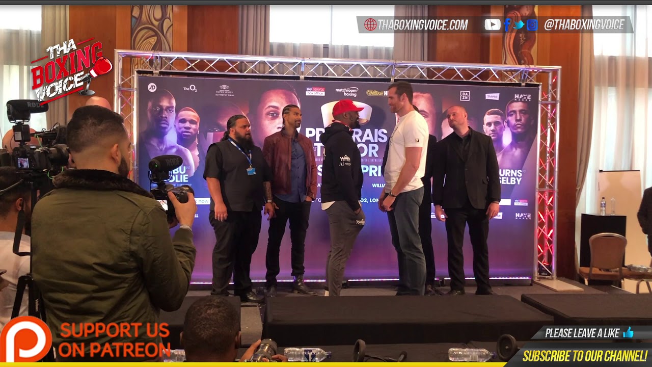 🔴Derrick Chisora vs David Price face off in 🇬🇧the UK ️