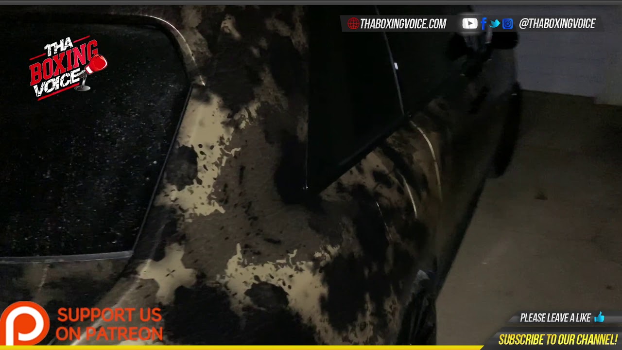 🚘 Deontay Wilder's new Rolls Royce truck custom paint job 😜🔥