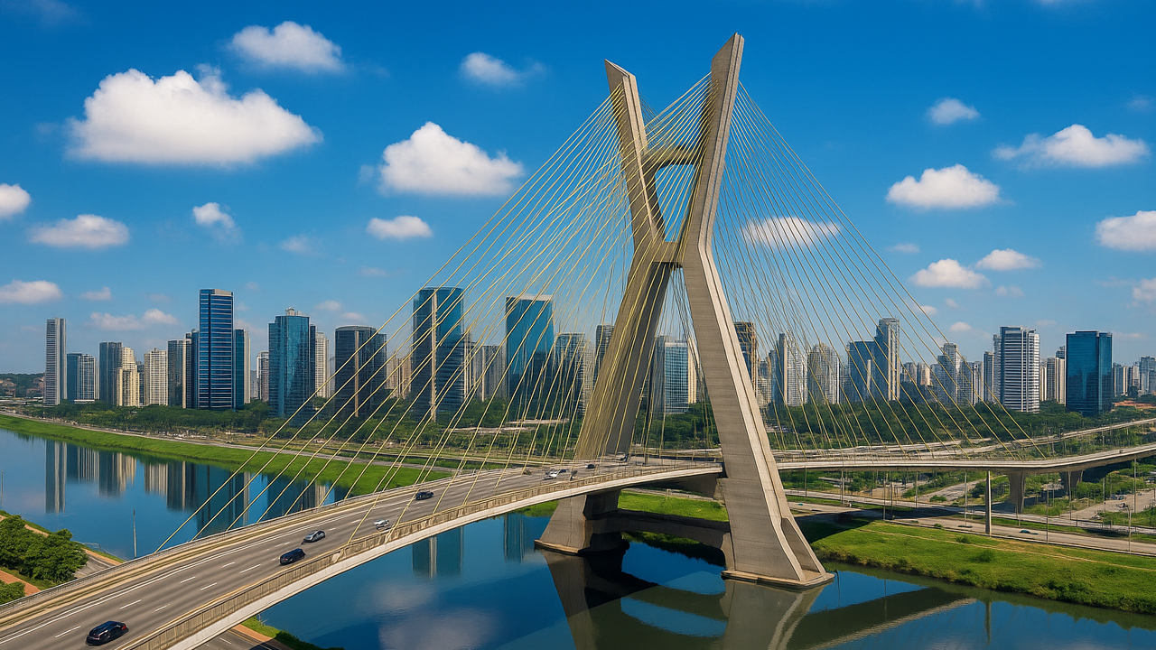 Octávio Frias de Oliveira Bridge, São Paulo – Virtual Tour