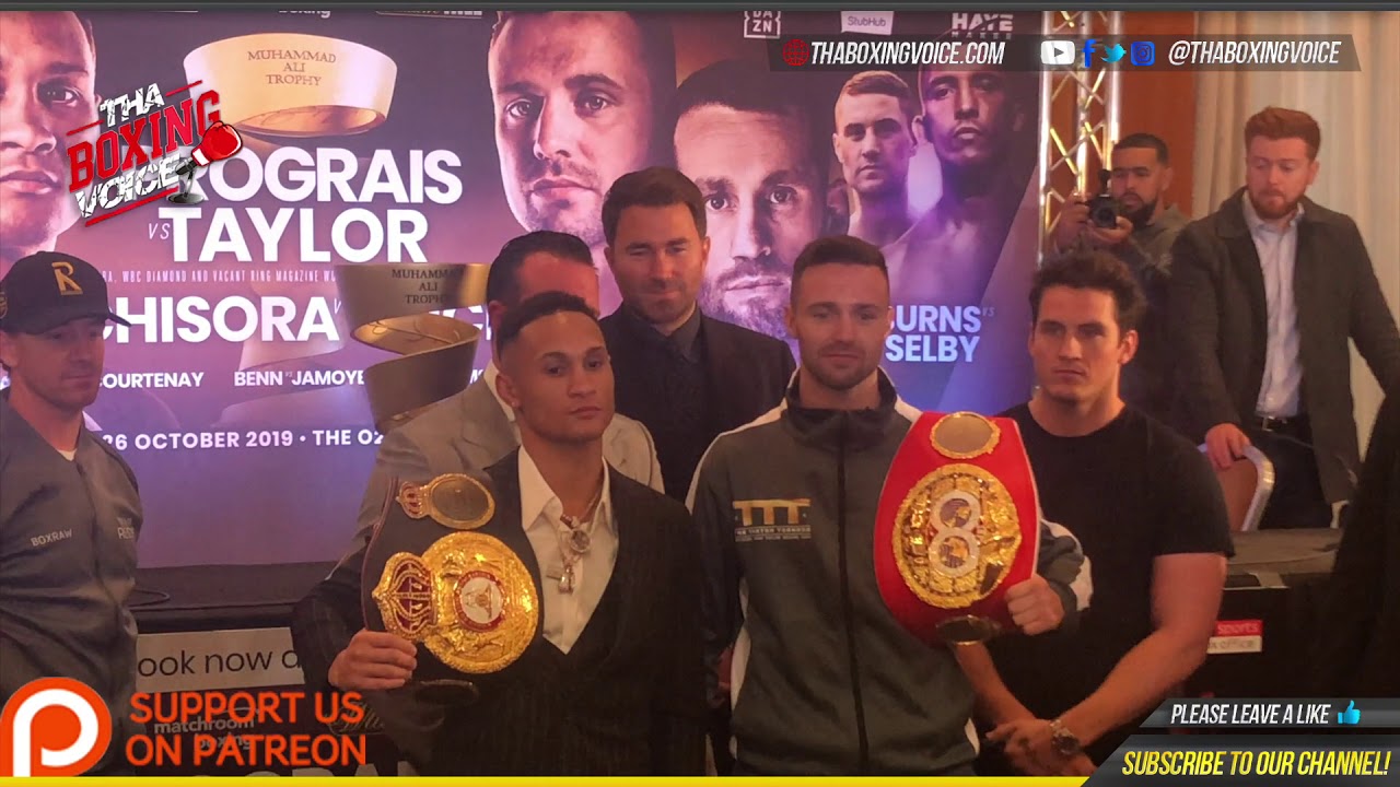 🔴Regis Prograis vs Josh Taylor face off in 🇬🇧UK ️