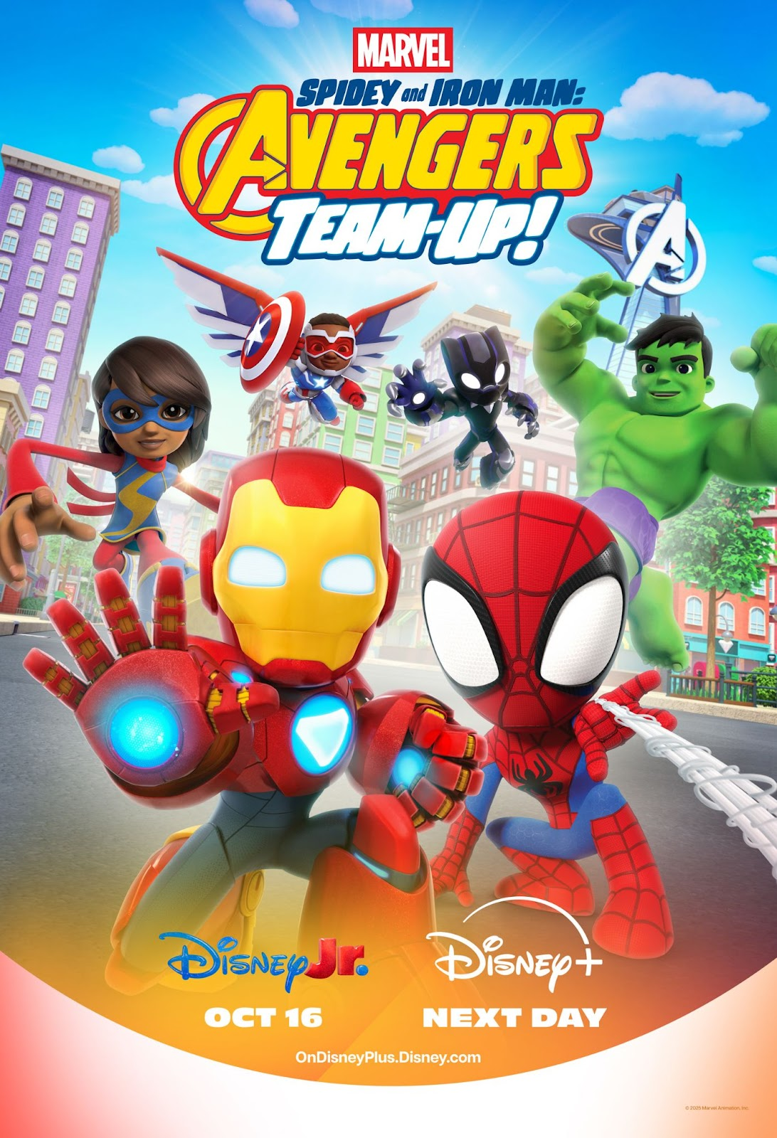 Marvel’s Spidey and Iron Man: Avengers Team-Up! is Now Streaming!
