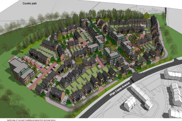 Plans submitted for just under 200 homes on green field in Hedge End
