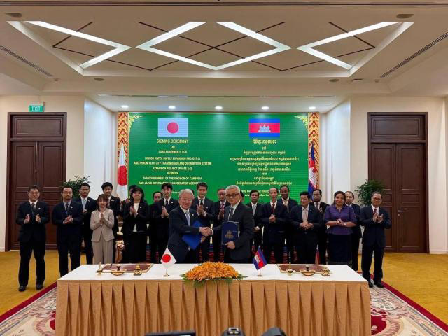 [NNA] JICA, 캄보디아에 444억 엔 차관 제공