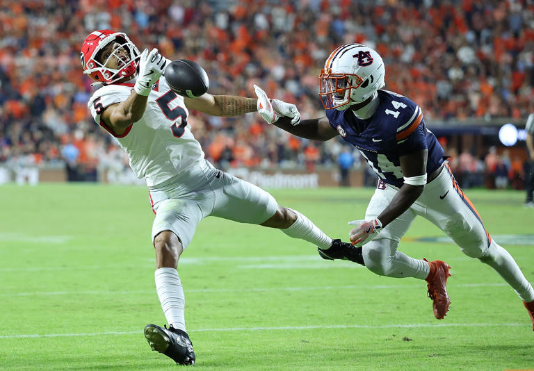 Highest, lowest Georgia football PFF grades entering the Florida game