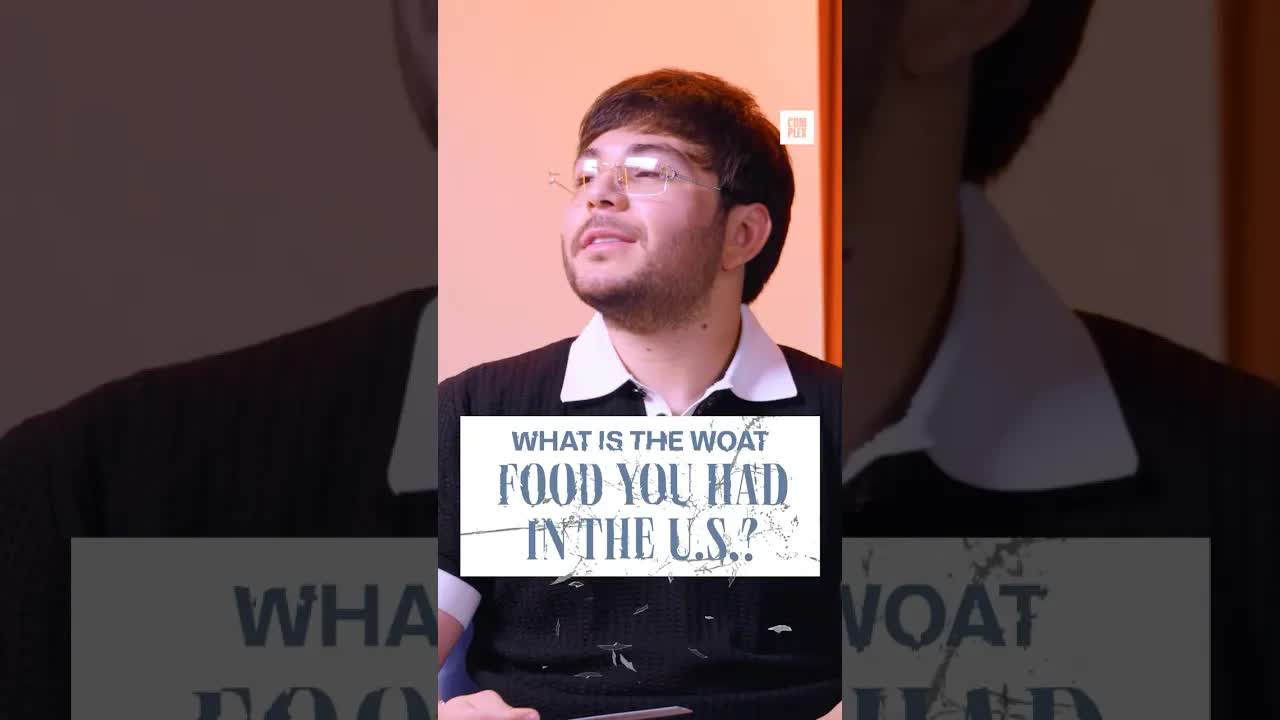 What's the WOAT food Peso Pluma & Tito Double P have had in the U.S.? # ...