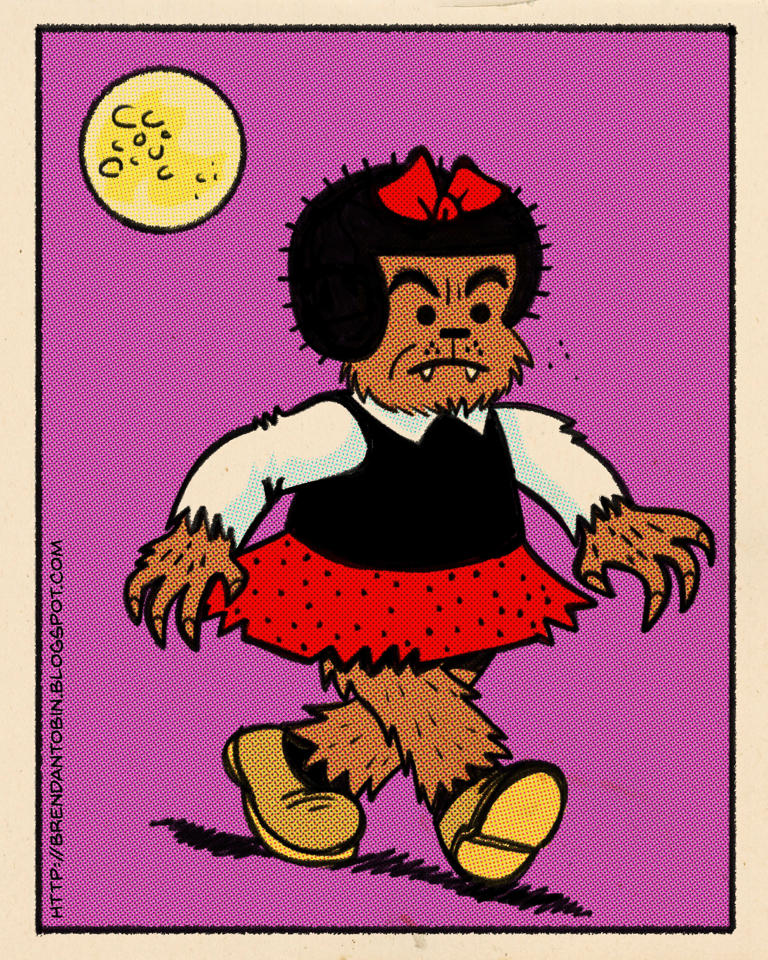 Comic Book Characters Become Werewolves in The Line it is Drawn