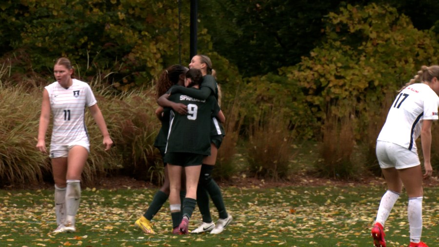 Big second half leads Michigan State women’s soccer past Illinois