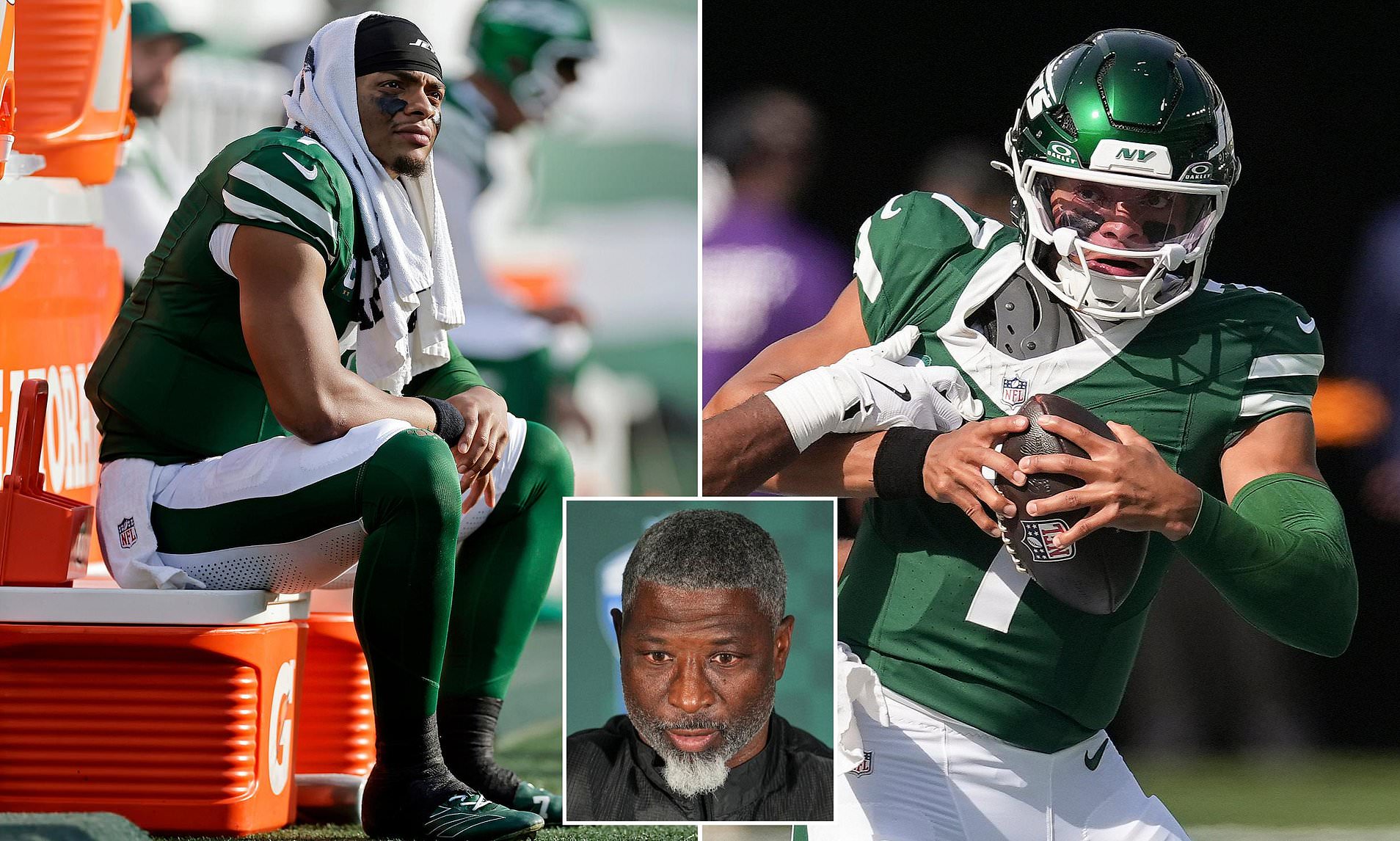 Jets sink to new humiliating low as QB is benched days after coach ...