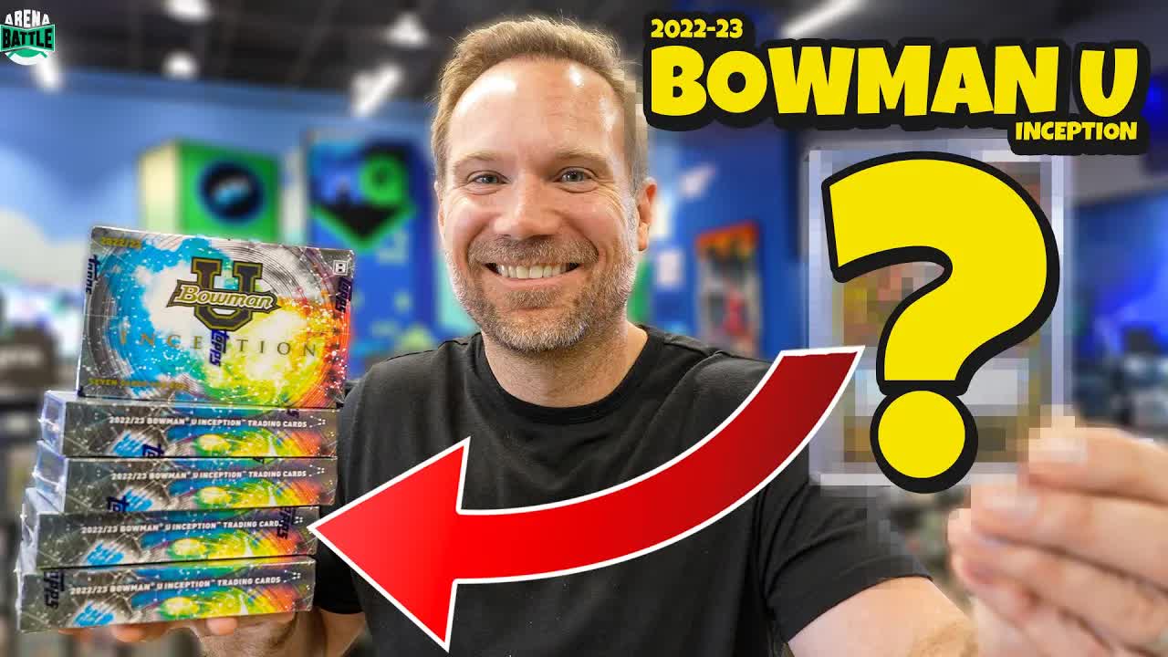 Bowman U Inception arena battle & giveaway 🔥 Zach Edey, Anthony Black ...