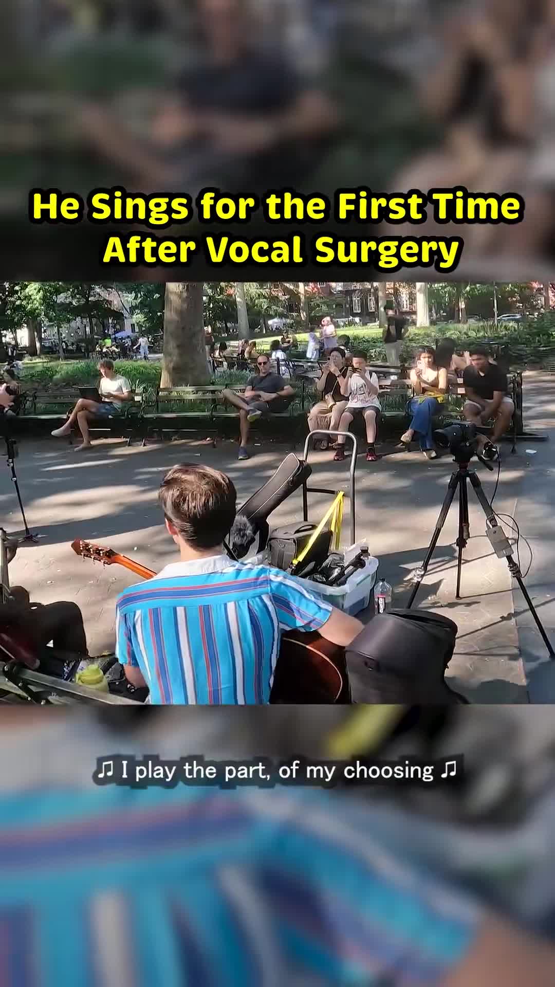 I am shocked when he starts to sing this @kylelacymusic