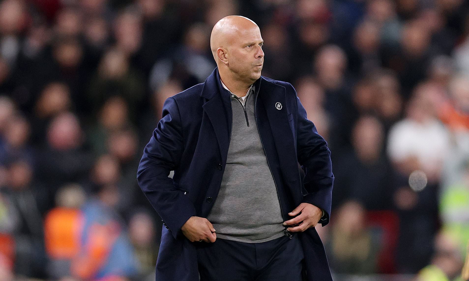 Arne Slot bemoans Man United's 'low block' and 'long balls' in Liverpool defeat