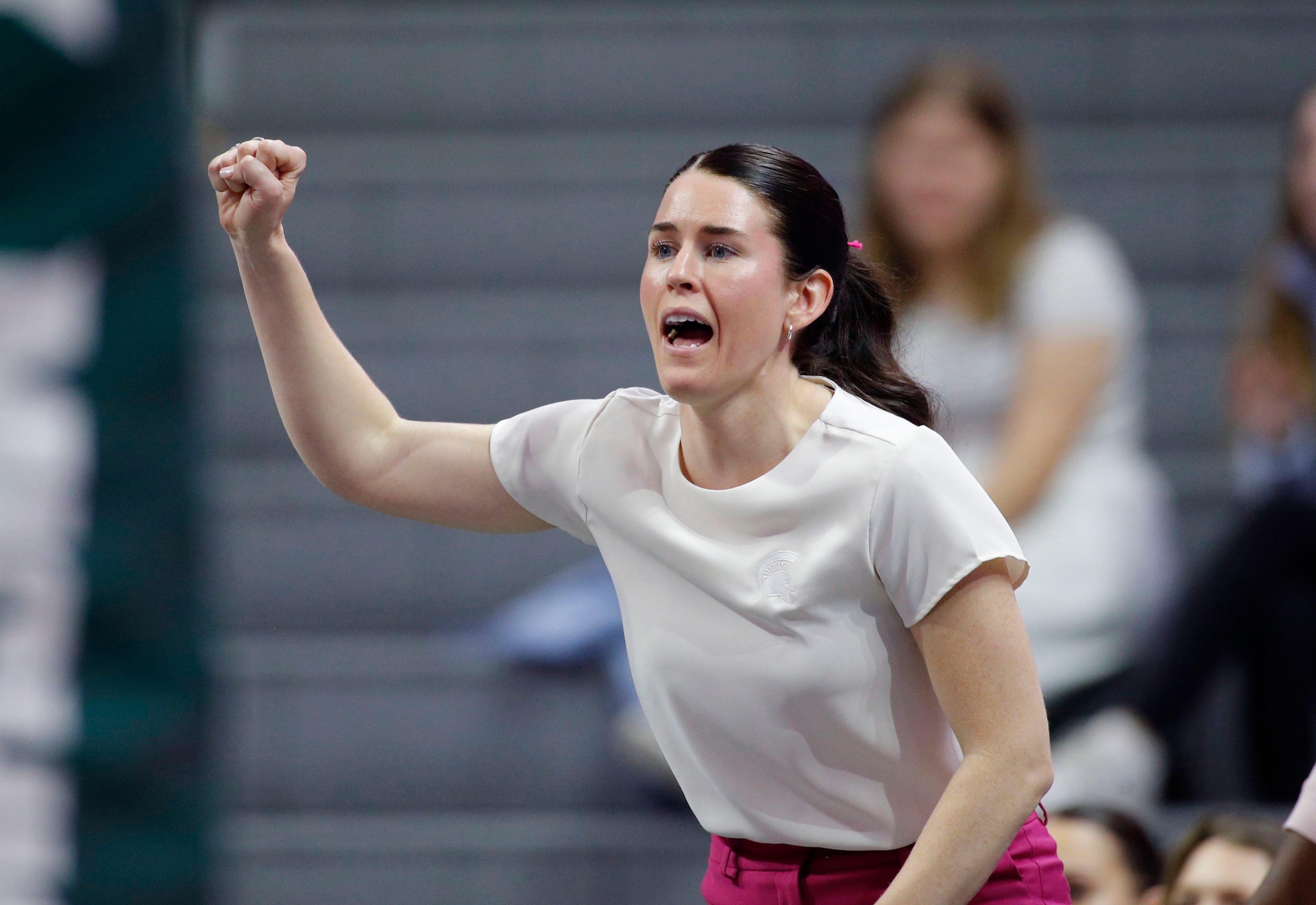 Michigan State volleyball fends off Maryland in five-set win