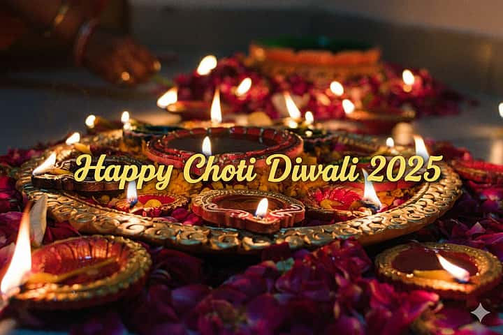 Happy Choti Diwali 2025: Images, Wishes, Quotes, Greetings, Facebook ...