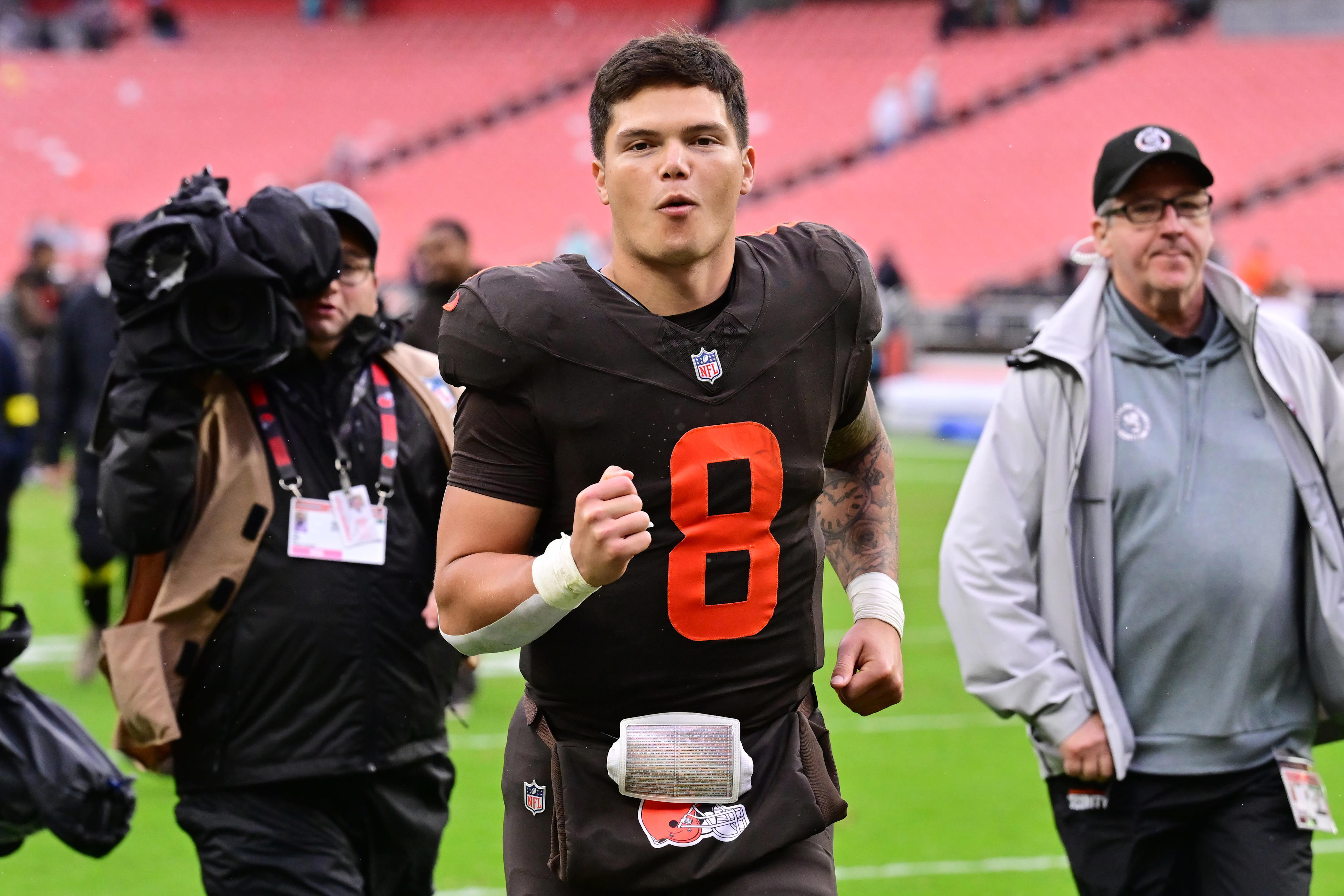 Dillon Gabriel focused on 'new week' not 1st win as Browns starting ...